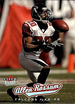 Amazon.com: 2005 Ultra #159 Allen Rossum NFL Football Trading Card ...