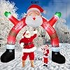 Amazon.com: 11 FT Christmas Inflatable Archway Decorations, Christmas ...