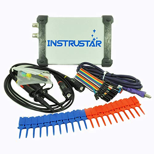 Amazon | Wiysond INSTRUSTAR ISDS205C 4 合1 20MHz 2CH 48MS/s デジタルオシロスコープ + スペクトラムアナライザ + データレコーダー ...