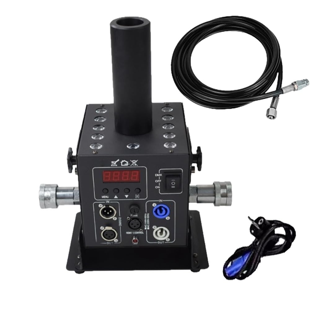 Amazon.com: Stage Fog Machine, with 12x RGB LED Lights, DJ Equipment ...