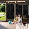 Amazon.com: Total Blackout Window Privacy Film Decorative Static Cling ...