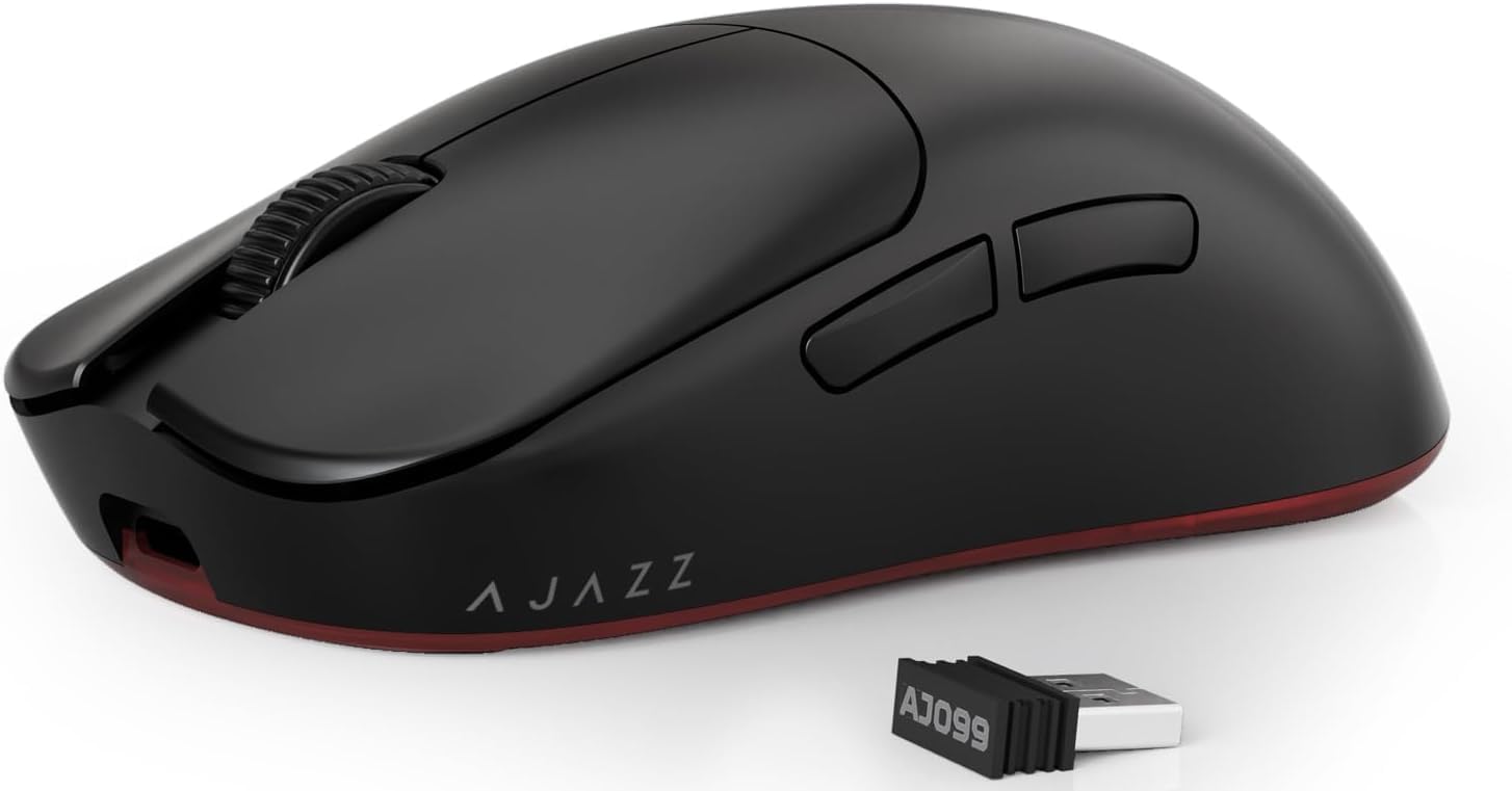Amazon.com: Ajazz AJ099 Superlight Wireless Gaming Mouse, Ergonomic 54g ...