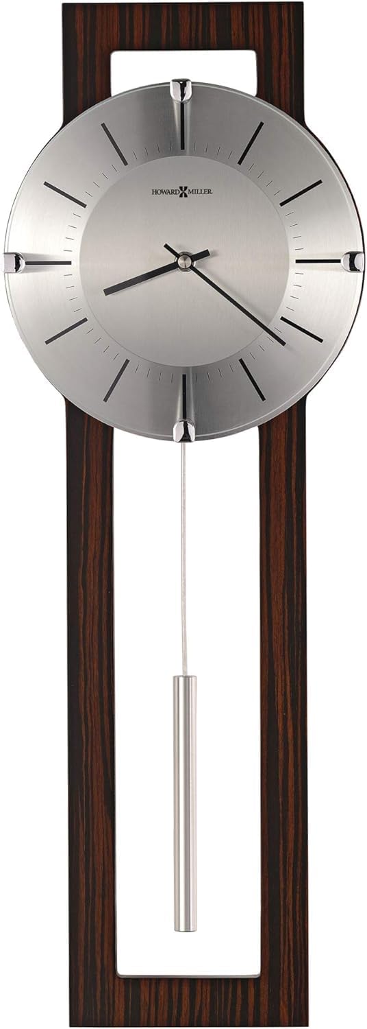 Amazon.com: Howard Miller Union City Wall Clock II, Macassar Ebony ...