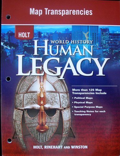 HOLT World History Human Legacy: Map Transparencies: Holt, Rinehart and ...