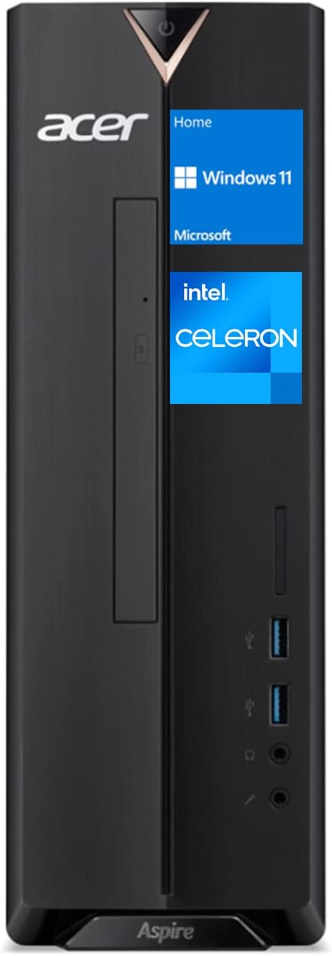 Amazon.com: acer Aspire Tower Desktop, Intel Celeron J4125 Processor ...