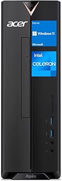 Amazon.com: acer Aspire Tower Desktop, Intel Celeron J4125 Processor ...