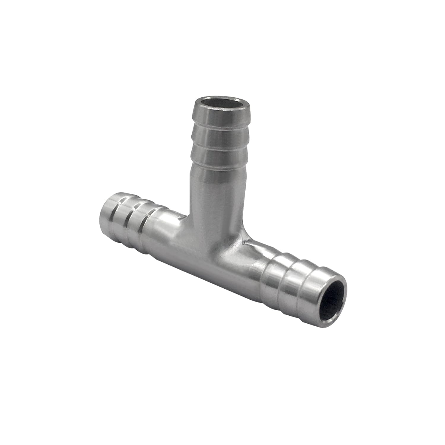 Snapklik.com : Fitvell Stainless Steel 1" X 1" X 1" Hose Barb Fittings ...