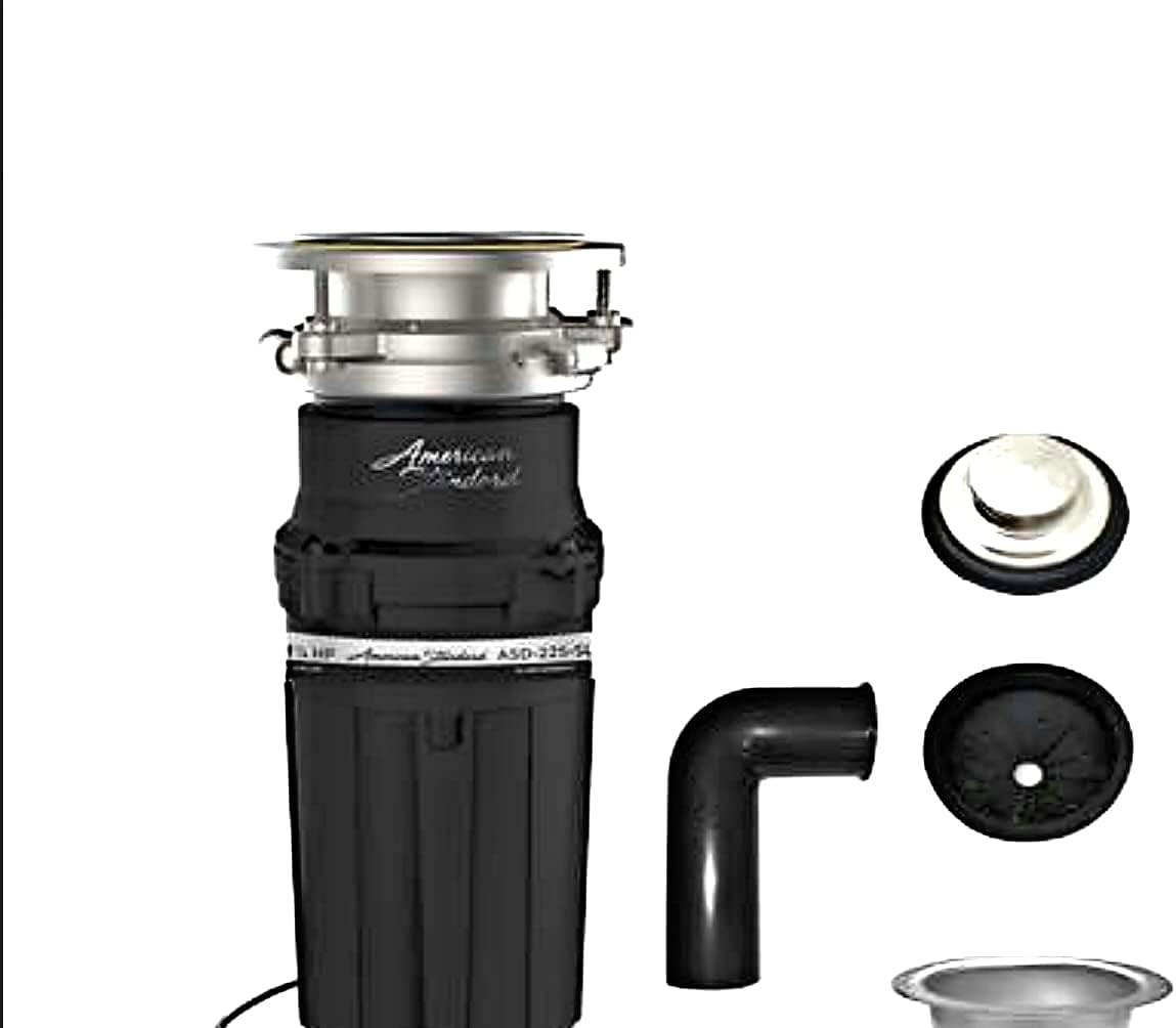 American Standard 1-1/4 HP Premium Garbage Disposal - Slim Line - Food ...