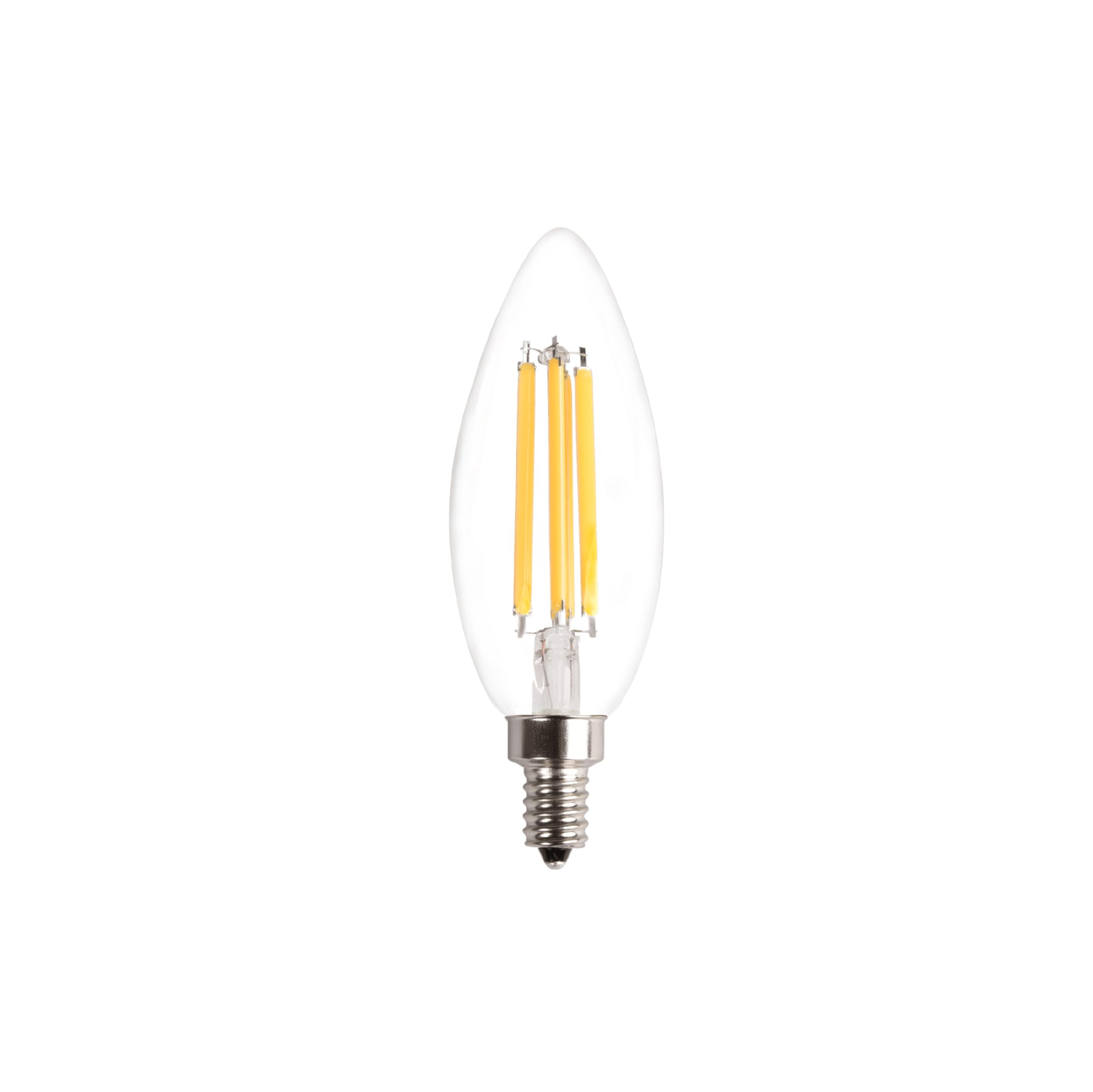 Goodlite C32 LED Chandelier Bulb, Torpedo Tip, 8W (100W Equal ...
