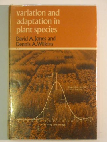 Variation and adaptation in plant species (The scholarship series in ...