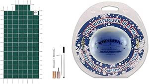 Amazon.com : Happybuy 20x40ft Rectangle Inground Pool Safety Cover ...