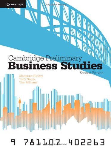 Cambridge Preliminary Business Studies 2ed Pack: Williams, Tim, Nader ...