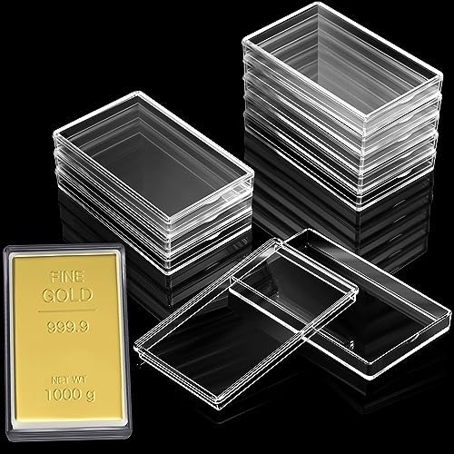 Amazon.com: Yncotte 10oz Silver Bar Holder - 5Pcs Capsule Storage ...