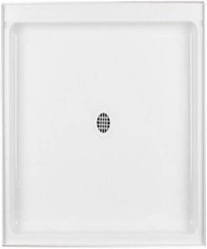 Swanstone R-3442-010 Veritek Center Drain 34-in x 42-in Shower Base ...