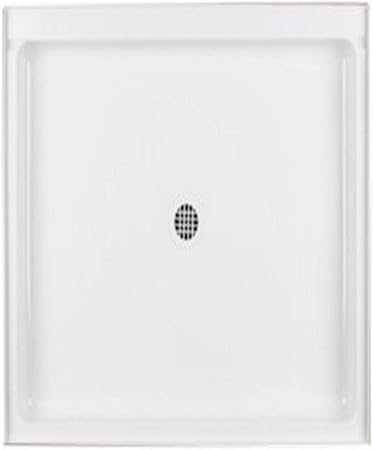 Swanstone R-3442-010 Veritek Center Drain 34-in x 42-in Shower Base ...