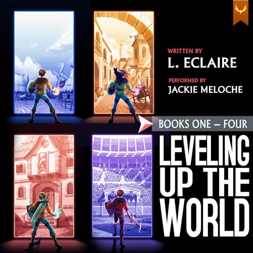 Amazon.com: Leveling Up The World: Books 1-4: A LitRPG Adventure Bundle (Audible Audio Edition ...