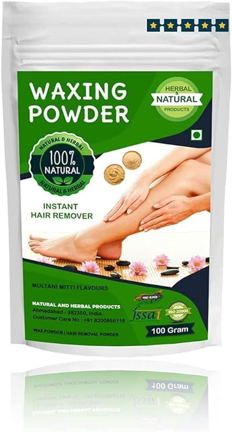 Amazon.com : LAM Body Wax Powder - 100g (Pack of 1) | Instant Hair ...