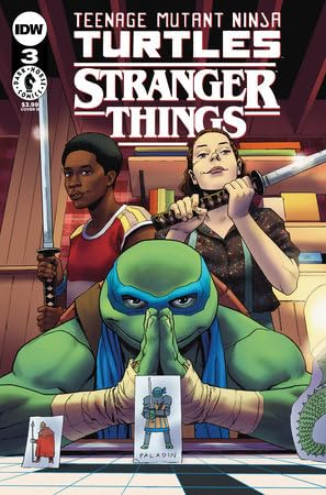 Teenage Mutant Ninja Turtles X Stranger Things #3 CVR D Gorham: Cameron ...