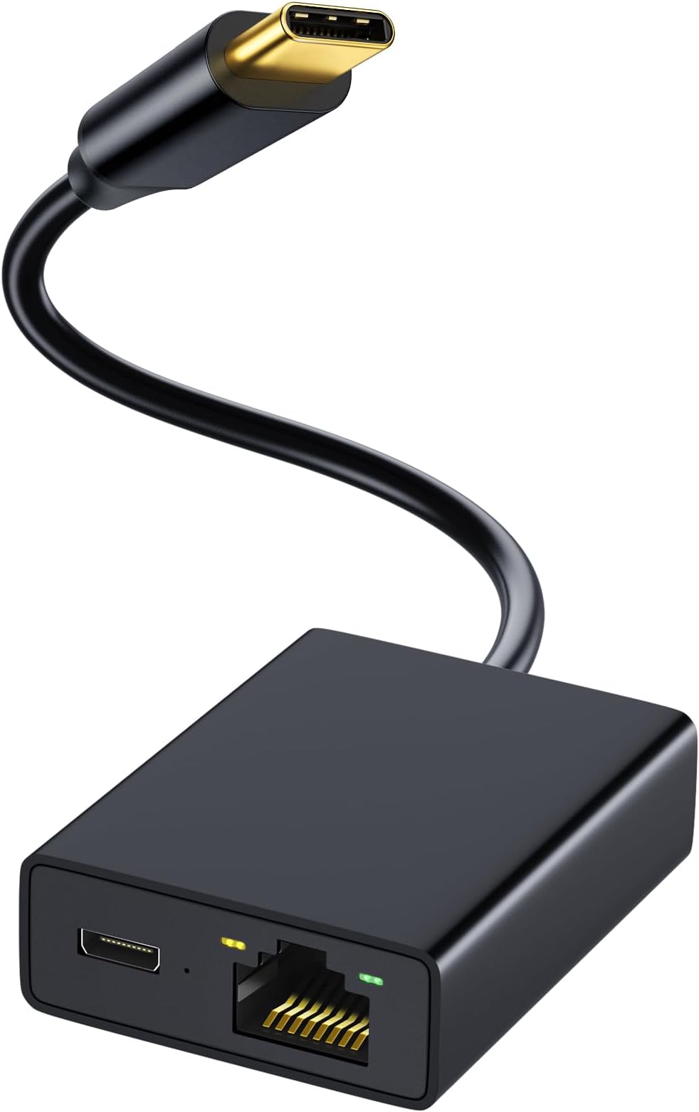 ELECTOP Ethernet Adapter for Chromecast with Google TV, USB Type C to ...