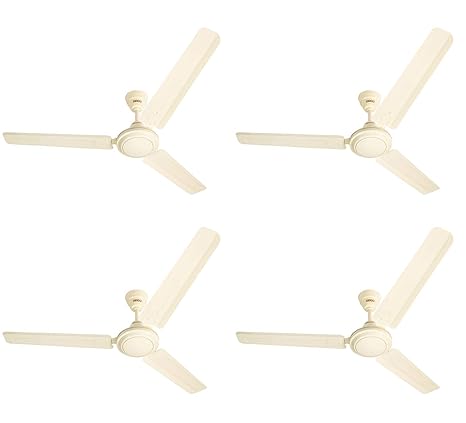 Buy Usha CF 1200MM RACER RICH IVORY W/O REG Pack of (4) Online at Low ...