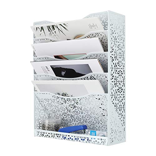 Snapklik.com : EasyPAG Hanging Wall File Organizer 5 Tier Wall Mount ...