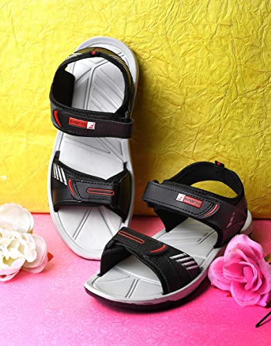Buy Flow Shoes Light Weight Velcro Sport Sandals and Floaters Footwear ...