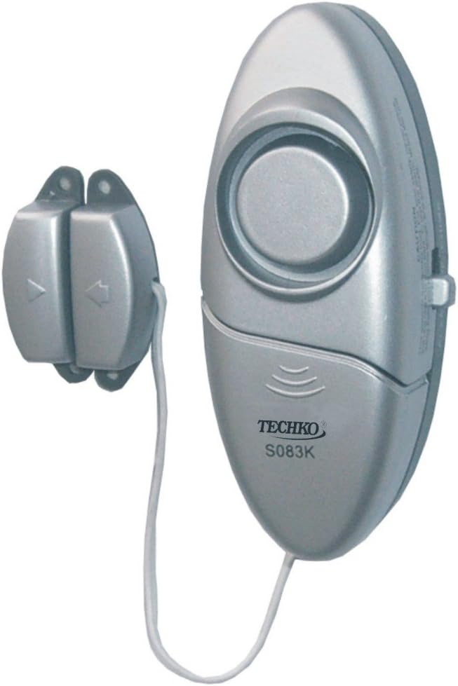 Amazon.com: Techko S083K Magnetic Sensor Entry Alarm, High DB Output ...