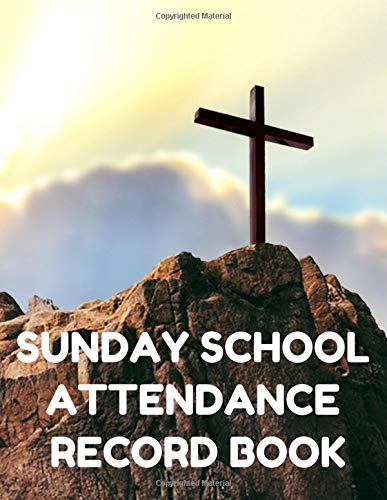 Buy Sunday School Attendance Record Book: Attendance Chart Register for ...