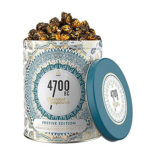 4700BC Gourmet Popcorn, Mocha Walnut Chocolate, Tin, 375g : Amazon.in ...