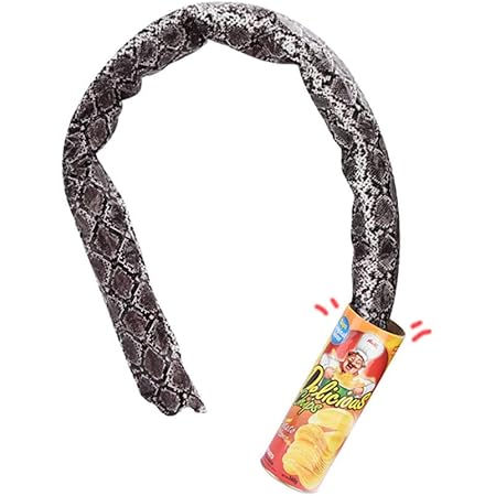 Amazon.com: 3pcs Snake Can Jump Spring Snake Chip Snake Prank Sweet ...