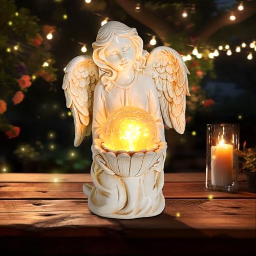 Amazon.com: Angel Statues for Garden-Garden Angels Outdoor Statue ...