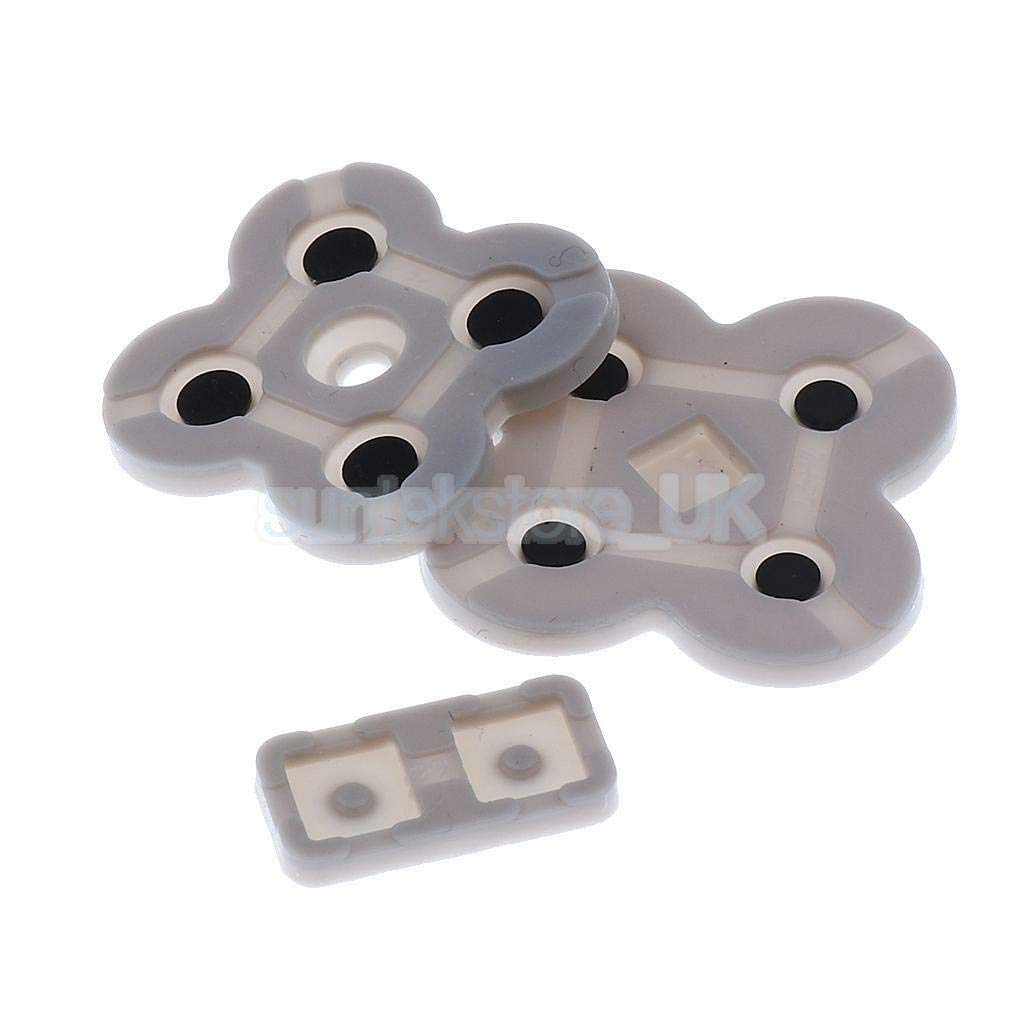 Conductive Rubber Button Pad Set Replacement Part for Nintendo NDS Lite ...