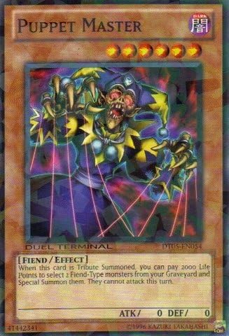 Amazon.com: Yu-Gi-Oh! - Puppet Master (DT05-EN054) - Duel Terminal 5 ...