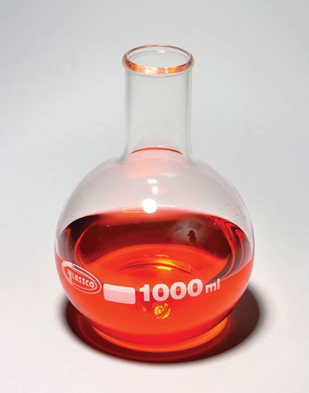 United Scientific FG4060-2000 Borosilicate Glass Flat Bottom Boiling ...
