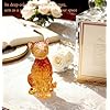 Amazon.com: JWT Astyle Amber Cat Figurines Statue Decor Cat Memoial ...