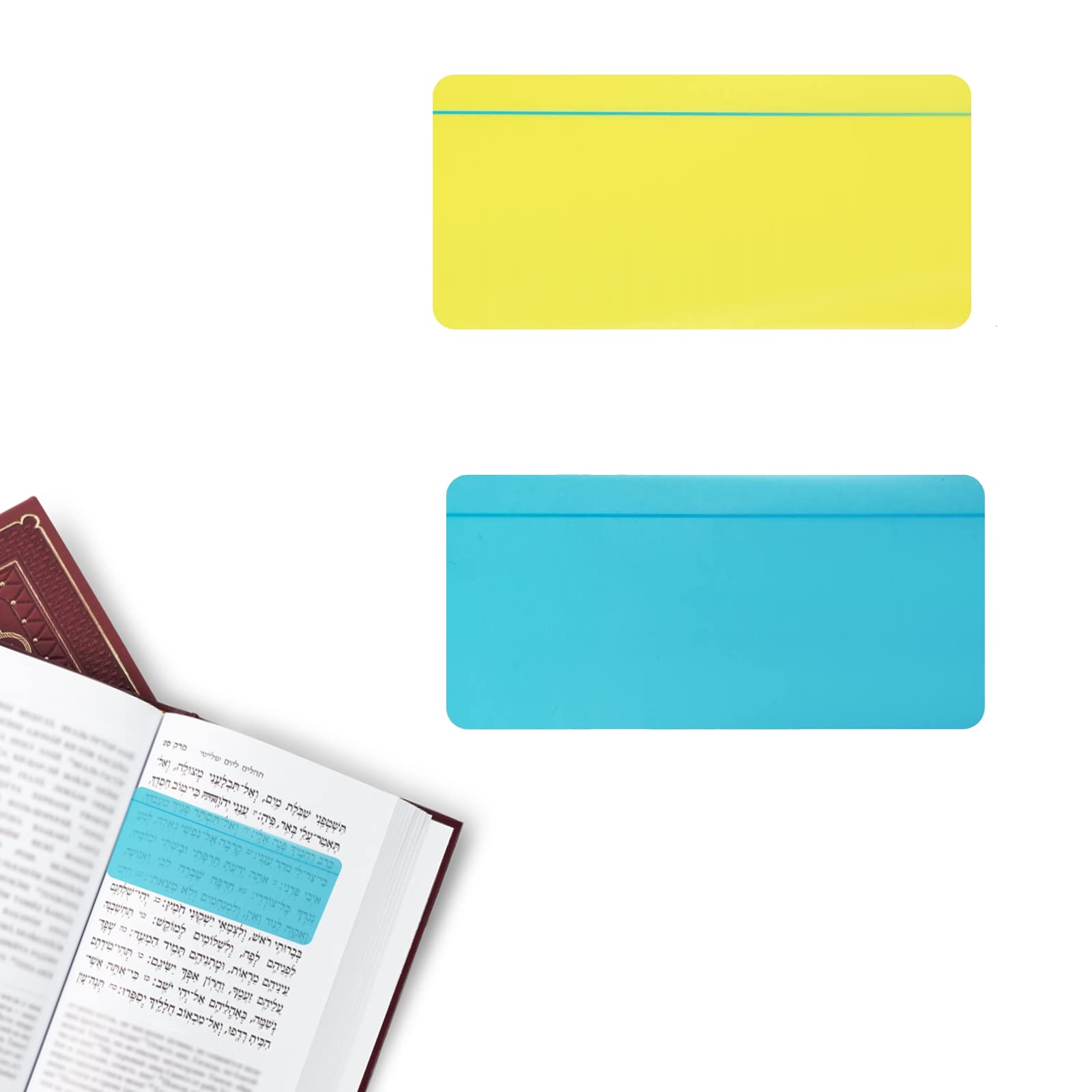 Overlay Dyslexia Overlay, Blue and Yellow 2 Pcs Overlays for Reading ...