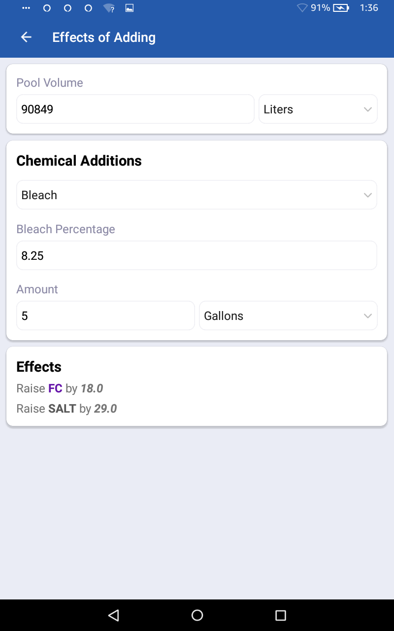 Pool Math by TroubleFreePool - App on Amazon Appstore
