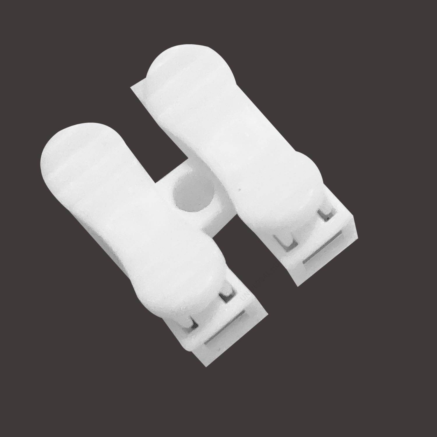 UNIVERSAL HUB 50PCS 2 Pins Cable Clamp Connectors Electrical Push Type ...