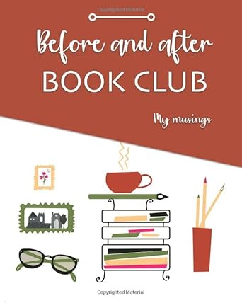 Before and after Book Club: My musings: A reading journal and log for ...