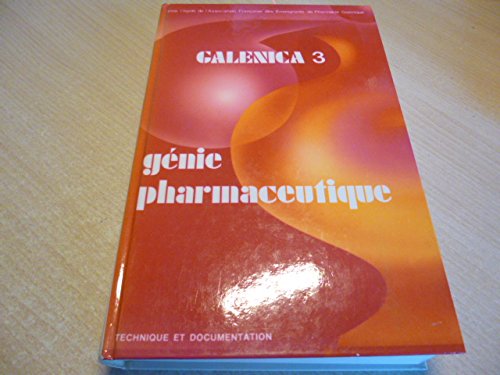 Amazon.in: Buy Galenica volume 3 génie pharmaceutique Book Online at ...