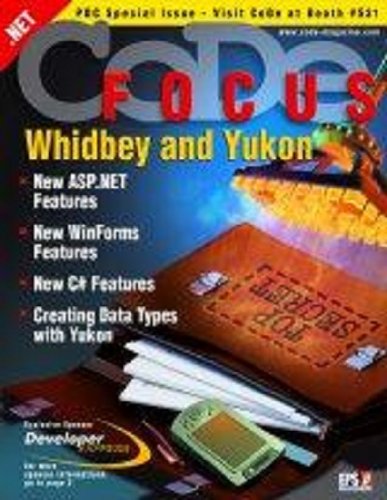 Amazon.com: CODE Focus Magazine - 2003 - Vol. 1 - Issue 3 - Whidbey and ...