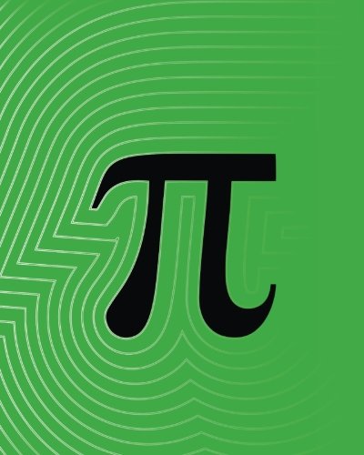 Pi: Notebook:100 Unlined Pages with #35b729 cover: Murphy, Mike ...