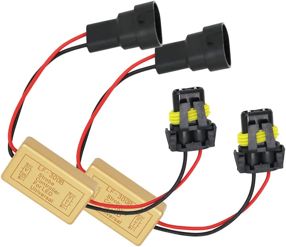 Amazon.com: YSY 2 Pcs LF-300B Flash Strobe Controller Box Continuous ...