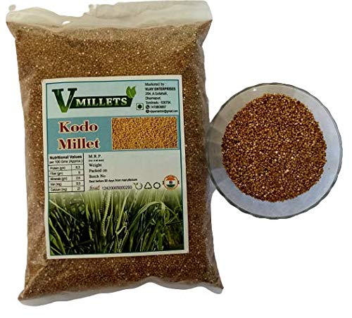 Buy V Millets Kodo Millet (Unpolished) (Koden / Kodra / Arikelu / Harka ...