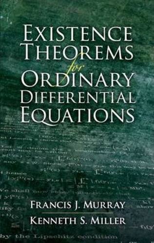 Existence Theorems for Ordinary Differential Equations (Dover Books on ...