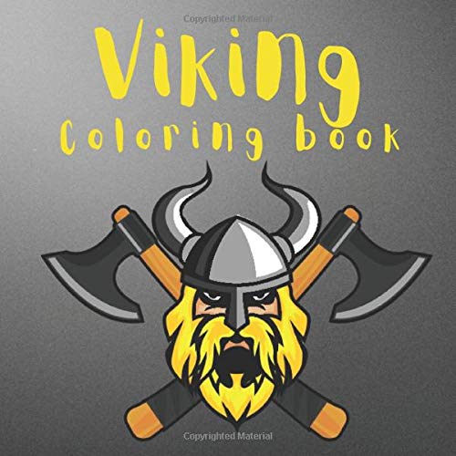 Buy Viking Coloring book: Nordic Warriors, Berserkers, Valhalla Runes ...