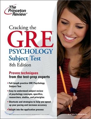 Cracking the GRE Psychology Subject Test: The Princeton Review: Amazon ...