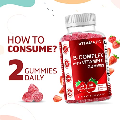 Vitamatic - Gomas de Complexo de Vitamina B com Vitamina C - Saúde e ...