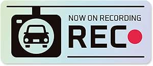 Amazon.co.jp: [Reflection] Sticker, Dash Camera, Recording, Driving ...