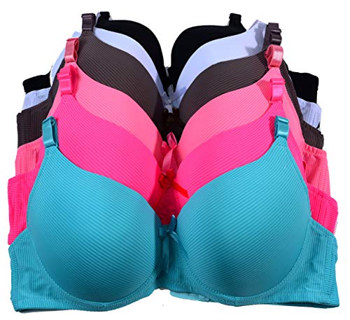 Buy Women Bras 6 Pack of Bra D Cup DD Cup (38DD) at Amazon.in